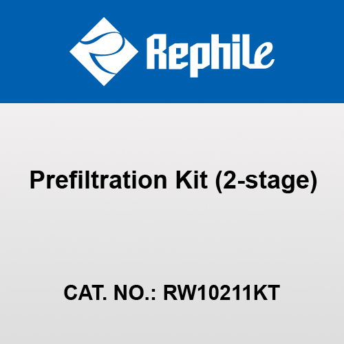 Prefiltration Kit (2-stage) - RephiLe Bioscience | Ultrapure water for ...
